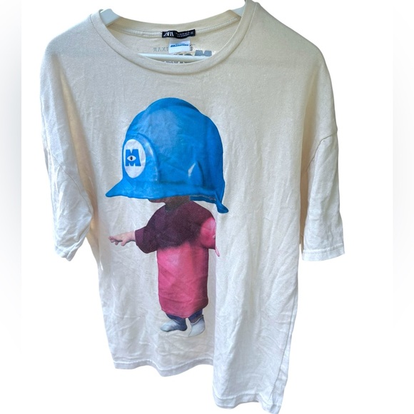 Zara | Shirts | Zara X Disney Rare Collab Monsters Inc Medium | Poshmark